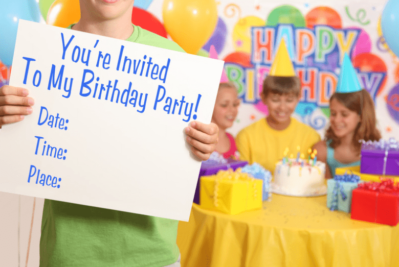 Kid's birthday party invitation wording | PartyWizz Blog